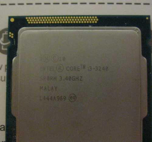 Процессор Lga 1155 Intel Core i3-3240