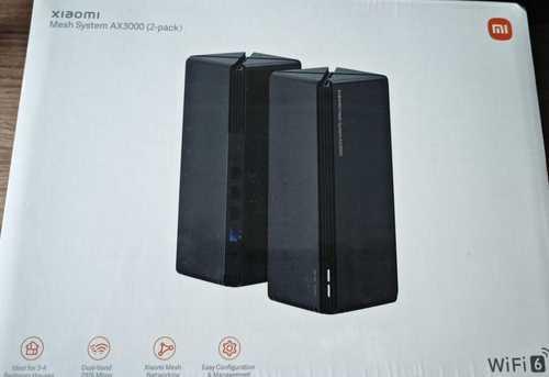 Новый Роутер Xiaomi Mi Mesh System AX3000(2-pack)