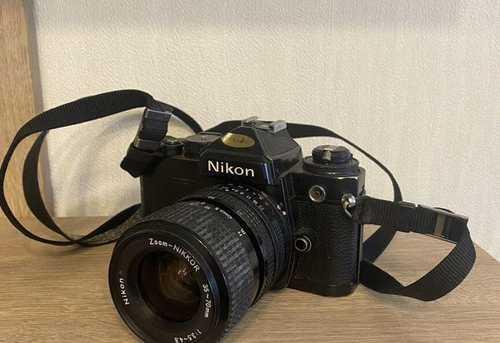 Зеркальный фотоаппарат nikon fe