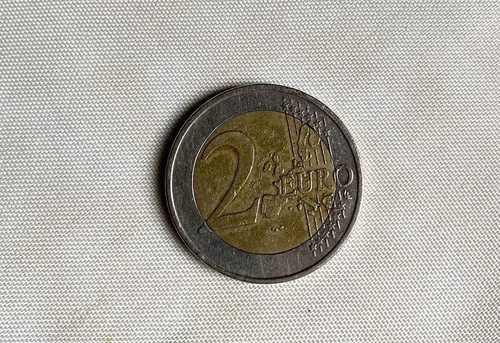 Монета 2 евро 2002 А Германия