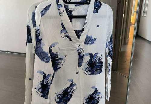 Рубашка блузка женская h&m 34 размер, s