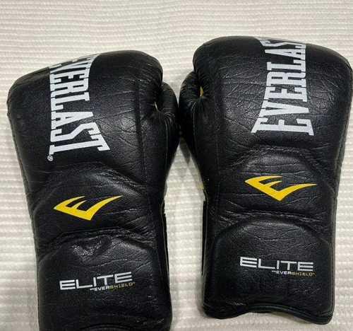 Боксерские перчатки Everlast Elite 14 oz