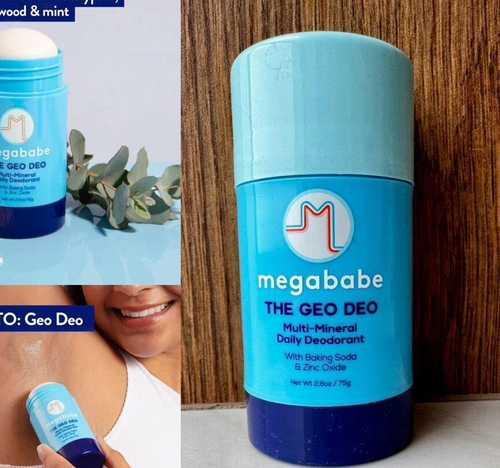 Megababe The Geo Deo Multi-Mineral Daily Deodorant