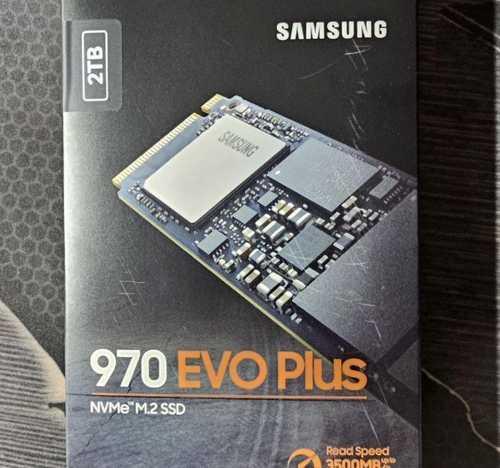 SSD nvme M2 2TB Samsung 970 evo plus