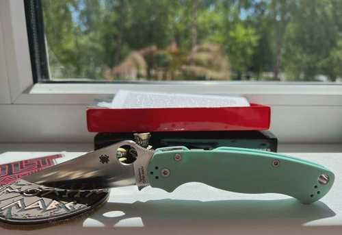 Нож Spyderco Paramilitary 2 Teal g10, s90v