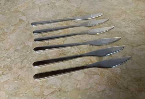 Шесть столовых ножей