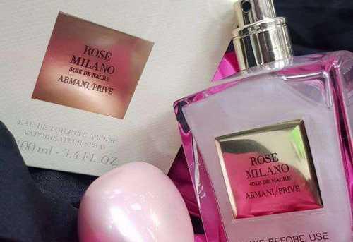 Armani prive rose milano