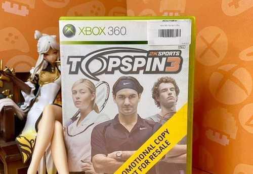 Xbox 360 Top Spin 3 б/у