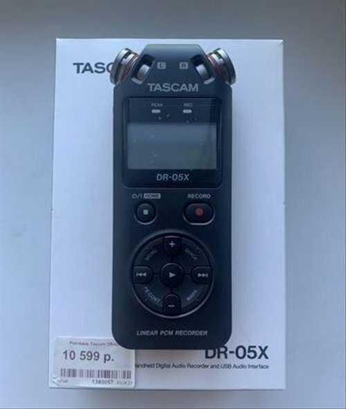 Диктофон tascam dr-05x