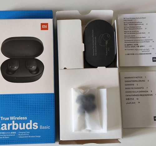 Наушники Mi Earbuds true wireless basic (идеал)