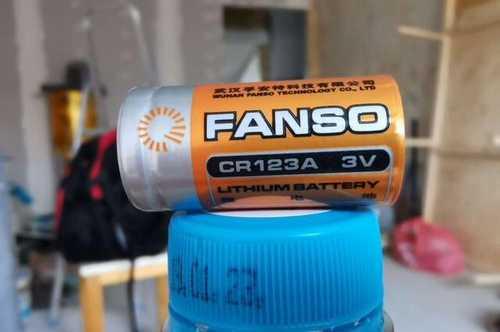 Литиевая батарейка Fanso cr123a
