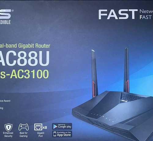 Wi-Fi роутер asus RT-AC88U
