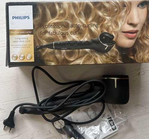 Плойка philips для автоматической завивки локонов