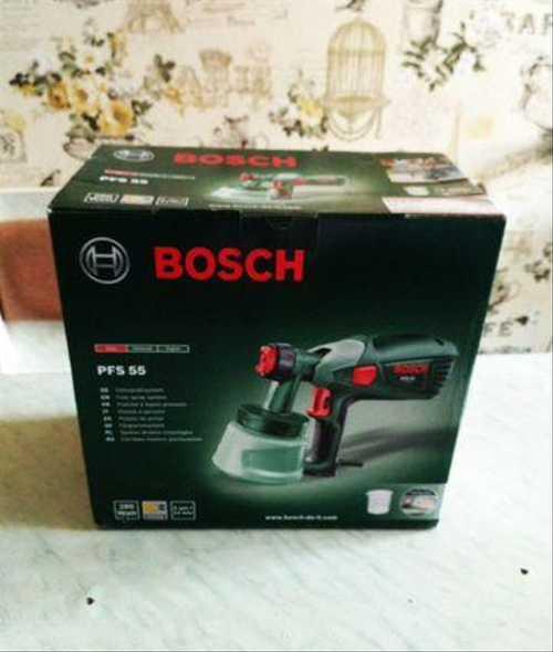 Краскопульт bosch PFS 55 новый