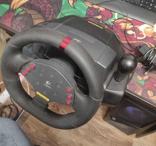 Руль logitech momo racing