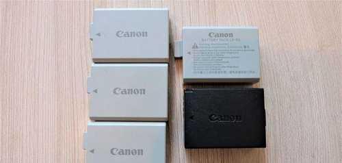 Аккумуляторы Canon (Кэнон) LC-E5 и LC-E10
