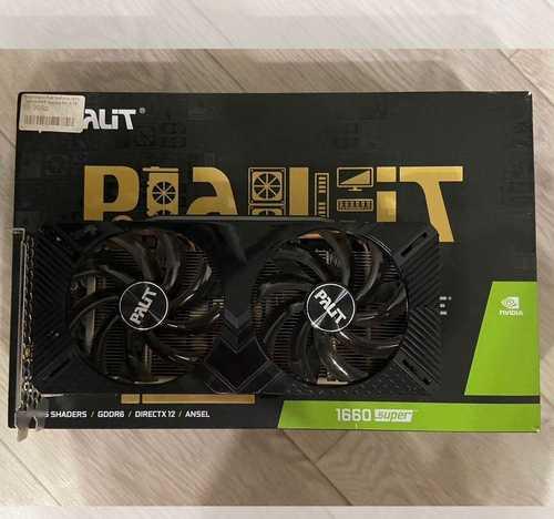 Видеокарта palit gtx 1660 super