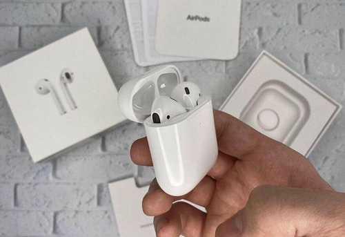 Беспроводные наушники apple airpods 2 Premium