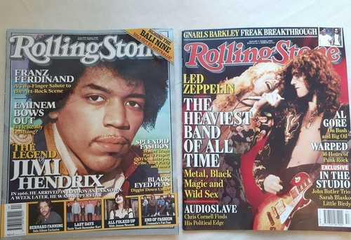Два журнала Rolling Snone, на английском
