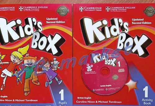 Kids Box 1 Updated Second Edition (полный комплект