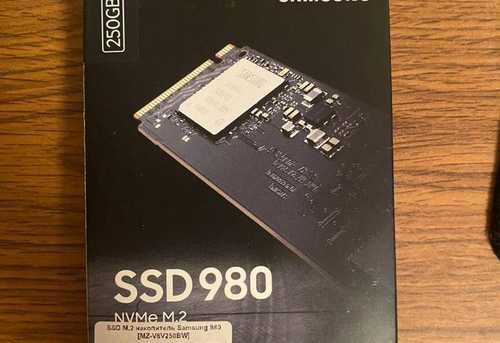 250 гб SSD M.2 накопитель Samsung 980