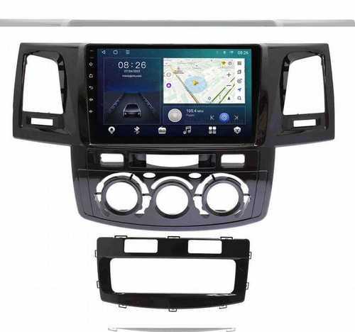 Магнитола Toyota Hilux 08-15 Android 4 64 TS18A 9"