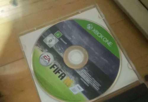 Диск fifa 16 Xbox one