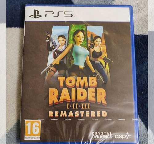 Tomb Raider remastered 1-2-3 ps5