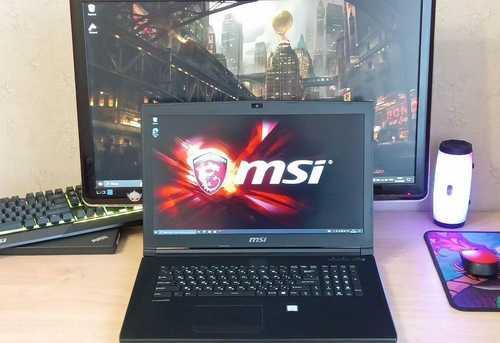 MSI GL72 i7-7700HQ 16GB GTX1050 SSD128 1TB