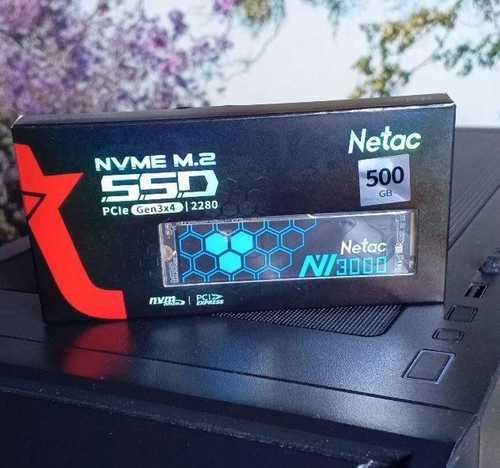 Ssd m2 nvme 500Гб, Netac