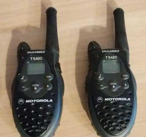 Рации motorola talkabout T5420