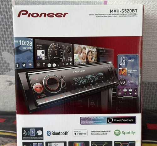 Магнитола Pioneer mvh s520bt