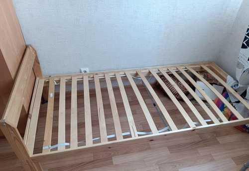 Односпальная кровать IKEA б/у