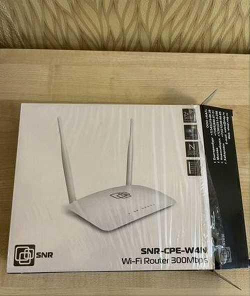 Wifi роутер SNR-CPE-W4N