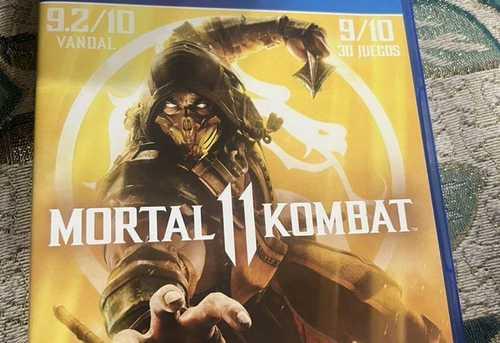 Диск Mortal Combat 11 для PS4