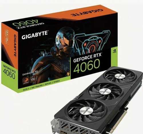 Видеокарта Gigabyte RTX4060 gaming OC