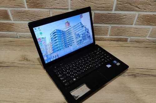 2Х ядерный ноутбук lenovo G470 (RAM 4GB+HDD 320GB)