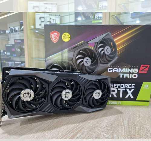 Видеокарта RTX 3060 ti Msi Gaming Z trio