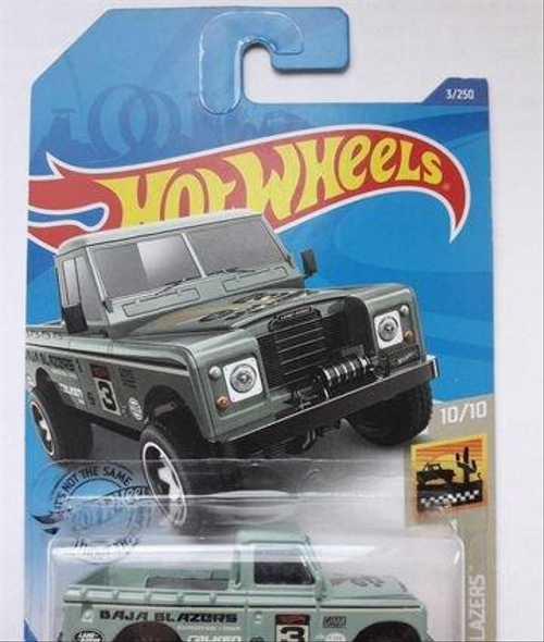 Hot Wheels Land Rover Series 3 Pickup