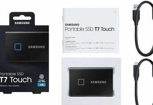 Samsung External SSD T7 Touch 1Tb Black (MU-PC1T0K