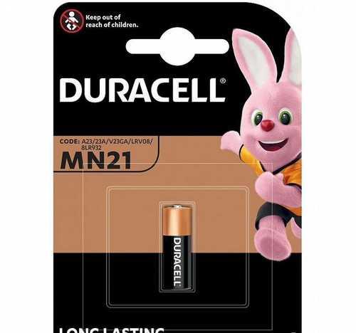 Батарейка щелочная duracell MN21 12В блистер 1 шт