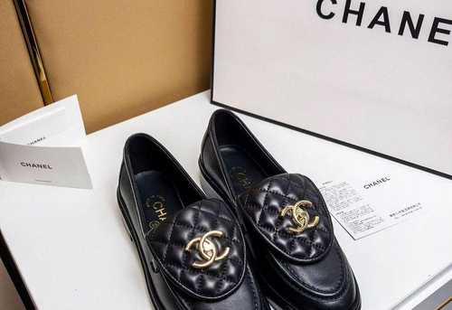 Женские лоферы chanel corduroy loafers 36-40