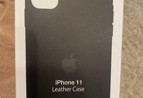 Чехол на iPhone 11 leather case