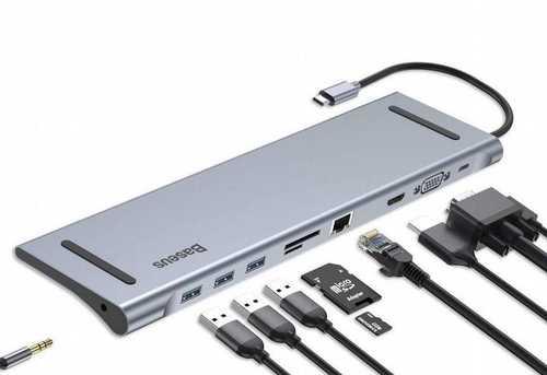 Basus USB Type-c Hub 10 in 1