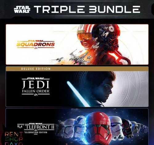 Star Wars: Triple Bundlе pa4/ps5 аренда