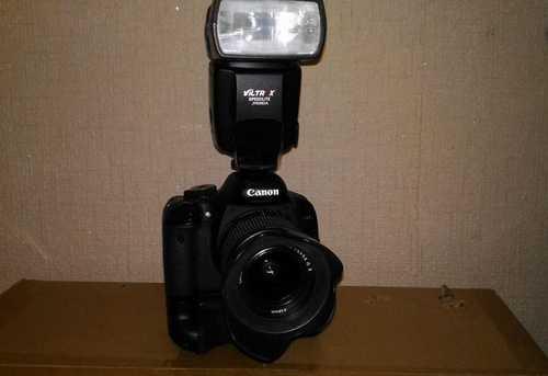 Зеркальный фотоаппарат Canon 600d + Аксессуары