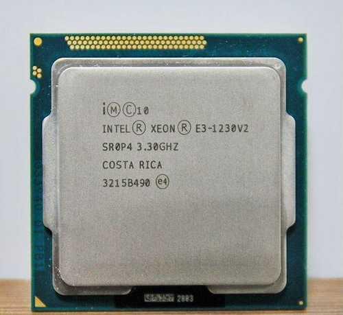 Процессор intel s1155 E3-1230-v2 аналог i7-3770