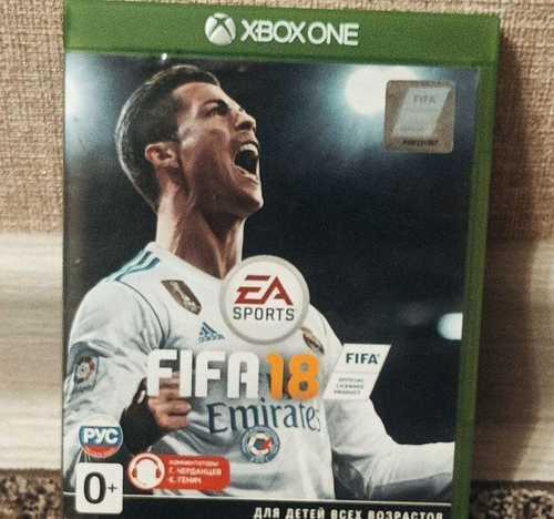 Fifa 18 xbox one диск