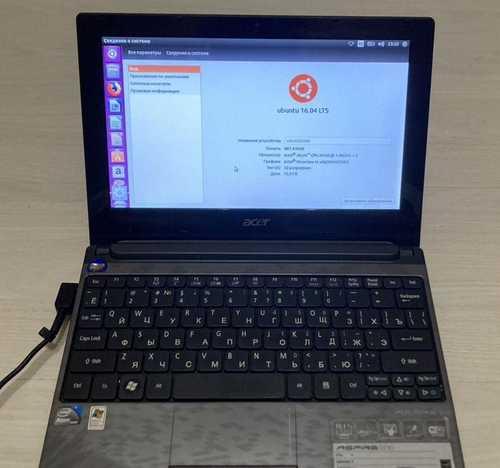 Нетбук acer aspire one d260