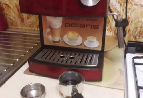 Кофеварка рожковая Polaris (на запчасти)